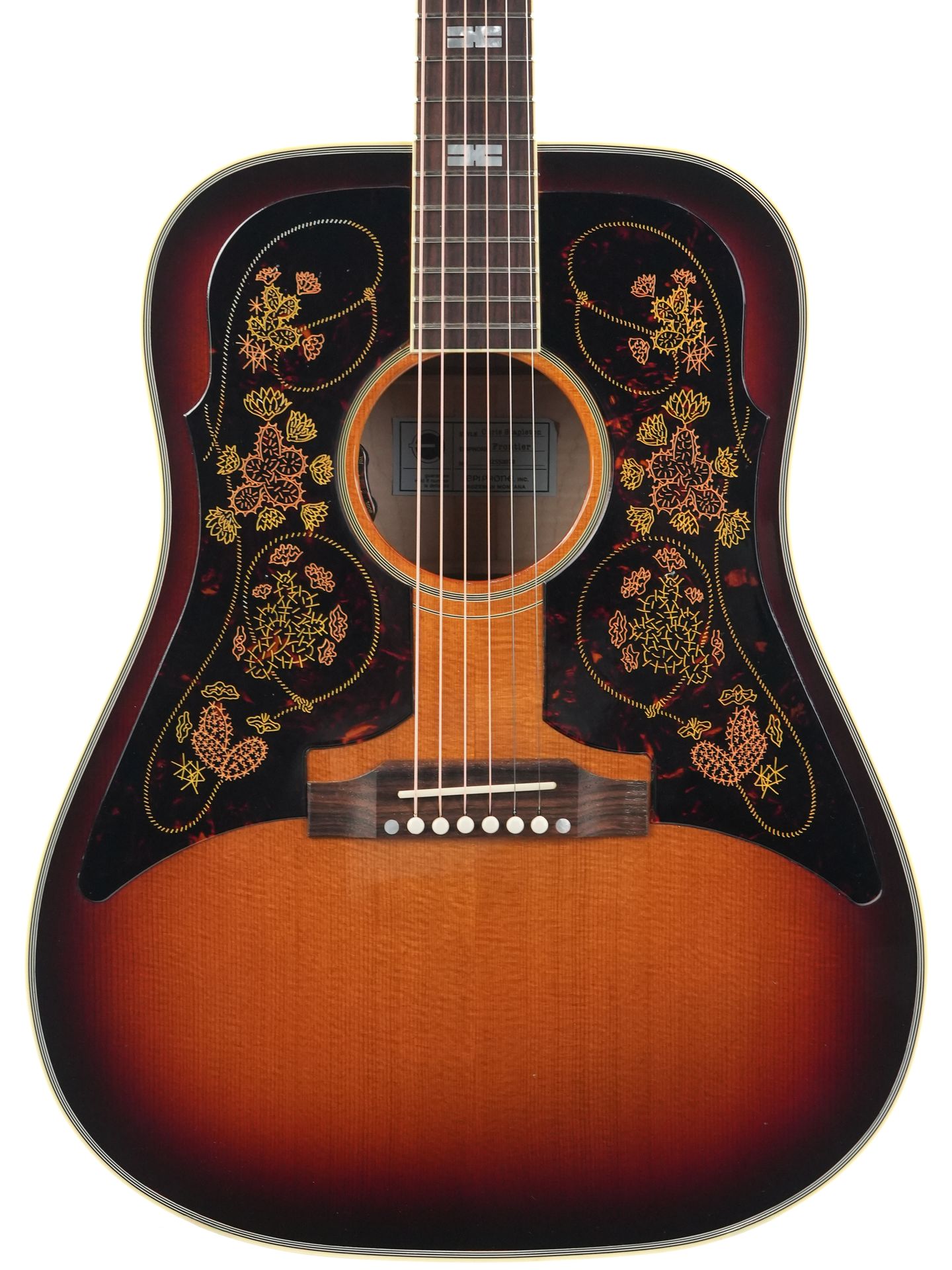 Epiphone Frontier Chris Stapleton Burst 2022 | The Fellowship of Acoustics